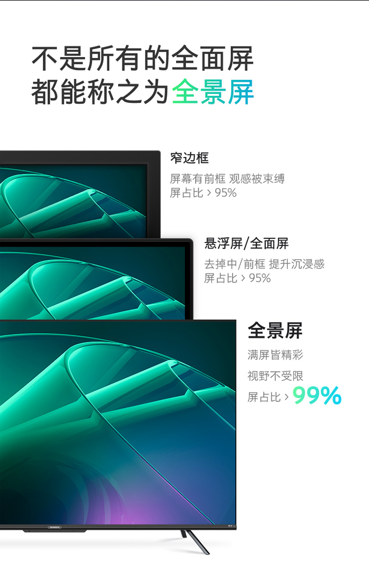 创维65英寸 65A5 Pro 4K超高清 WiFi6 超薄 5G双频 远场语音 护眼全面屏
