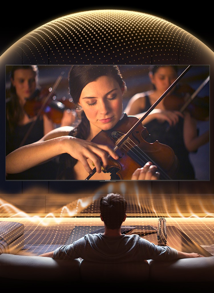 创维电视65英寸 65A3D 全面屏 护眼防蓝光 投屏 智能语音